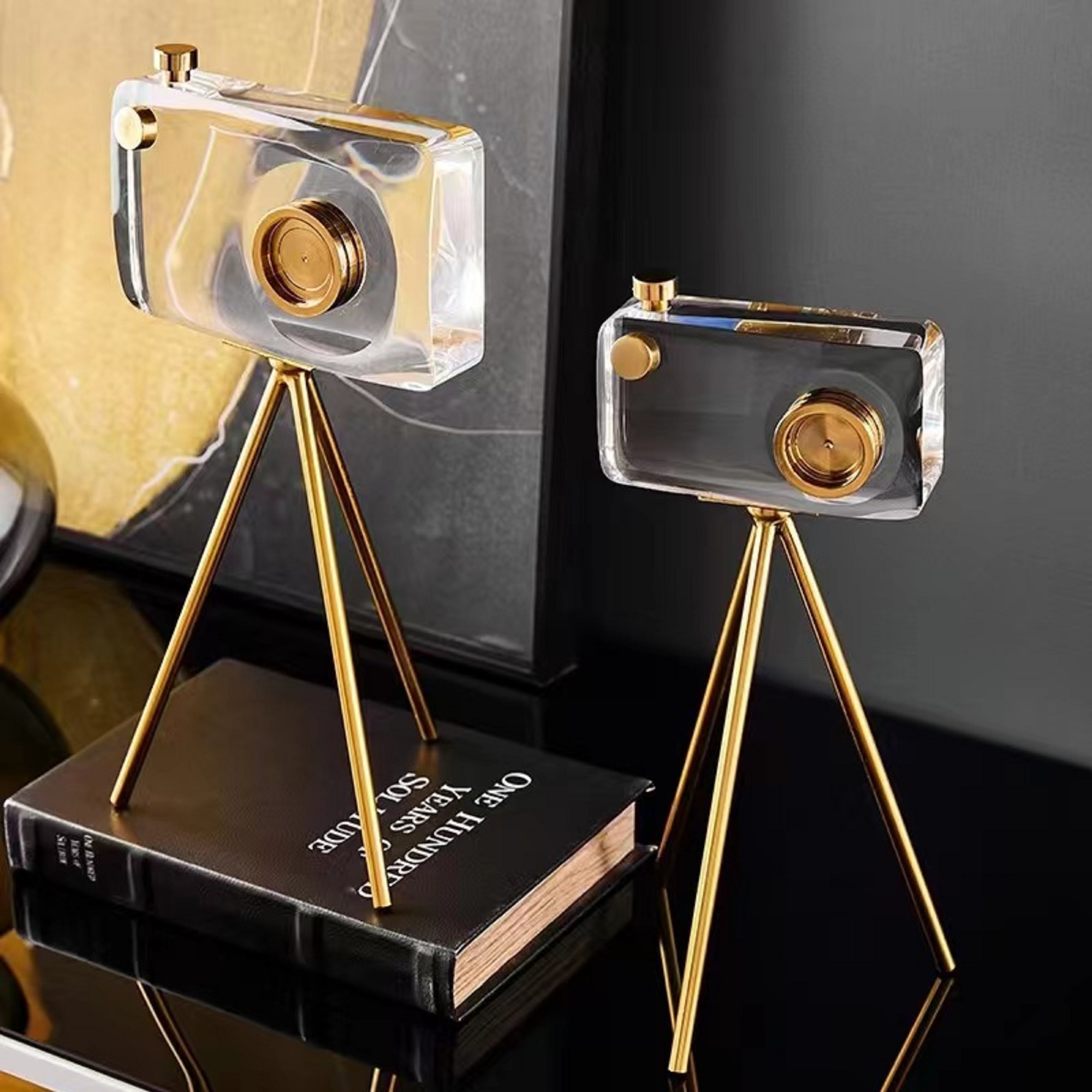 Modern Crystal Camera Ornaments - Homeydecor
